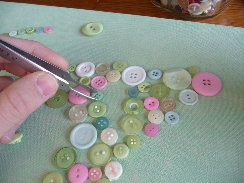 Butterfly Button Art ~ Pottery Barn Knock-Off (she: Steph) - Or so she ...