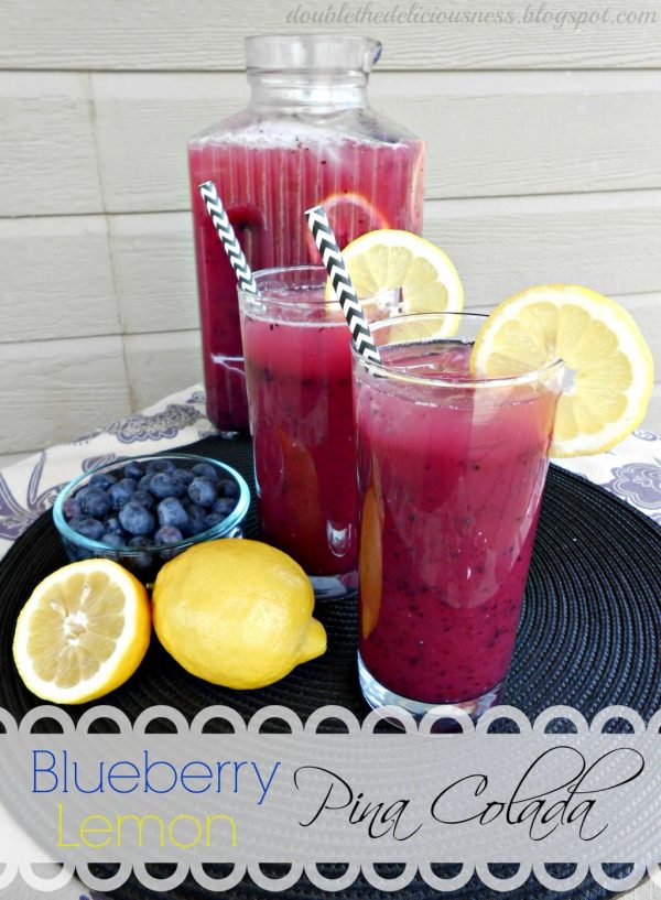 Blueberry Lemon Pina Colada (she: Jana) - Or so she says...