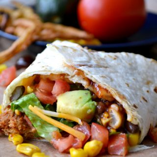 BBQ Ranch Chicken Wrap ... a la Cheesecake Factory (she: Cathy)