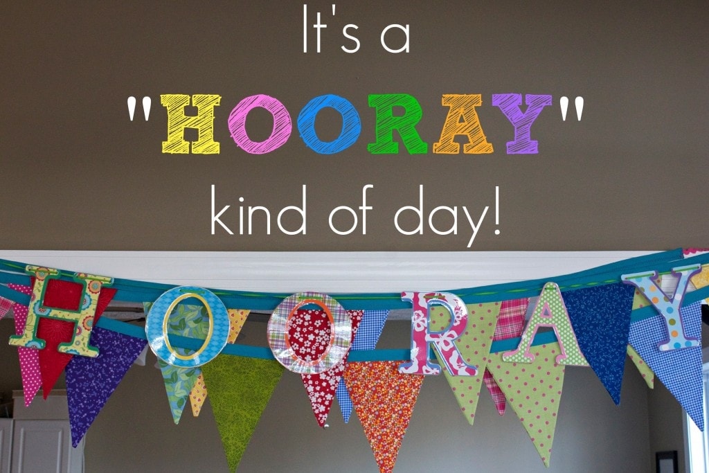 Celebrating Children on a "HOORAY" kind of day (she: Veronica)