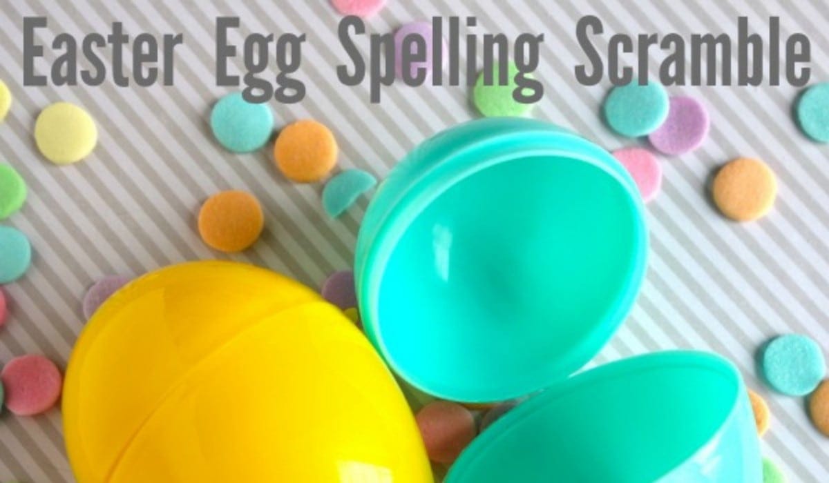 Easter Egg Word Scramble - A Spelling Game for Kids!