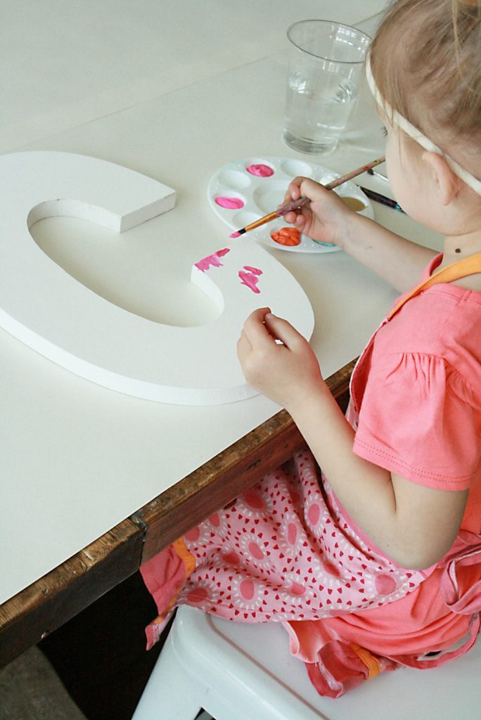 Personalized Initial Letter Art (she: Darleen)