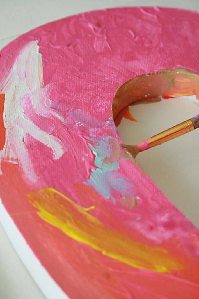 Personalized Initial Letter Art (she: Darleen)