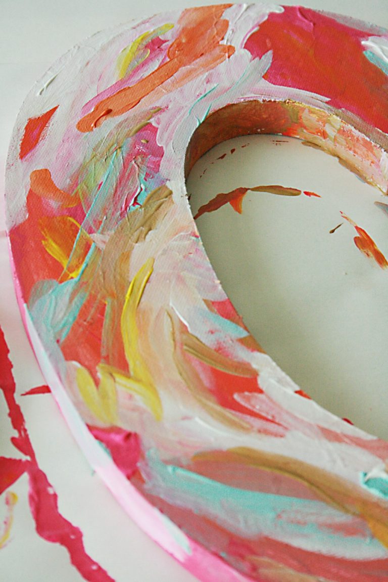 Personalized Initial Letter Art (she: Darleen)