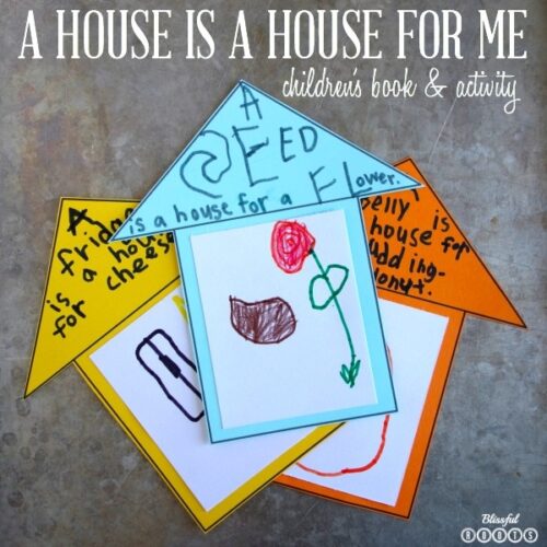 Children's Book and Activity... A House Is a House for Me