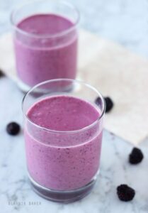 Black Raspberry Smoothie
