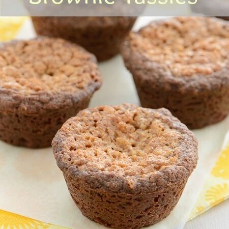 Coconut Almond Brownie Tassies (she: Jen)
