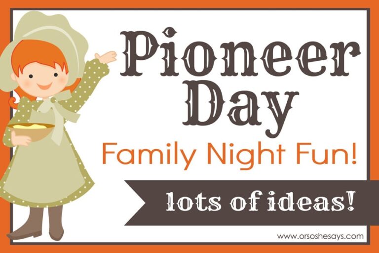 15 Pioneer Day Activities and Crafts for Kids