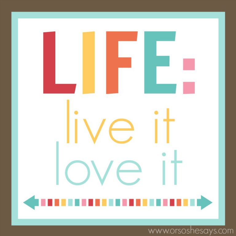 Love Your Imperfect Life - 8 Tips for Happiness (she: Veronica)