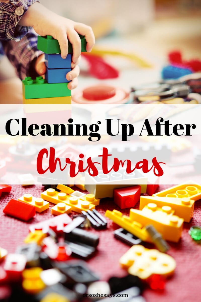 Post Christmas Activities - Time to De-Clutter and De-Sugar the House!