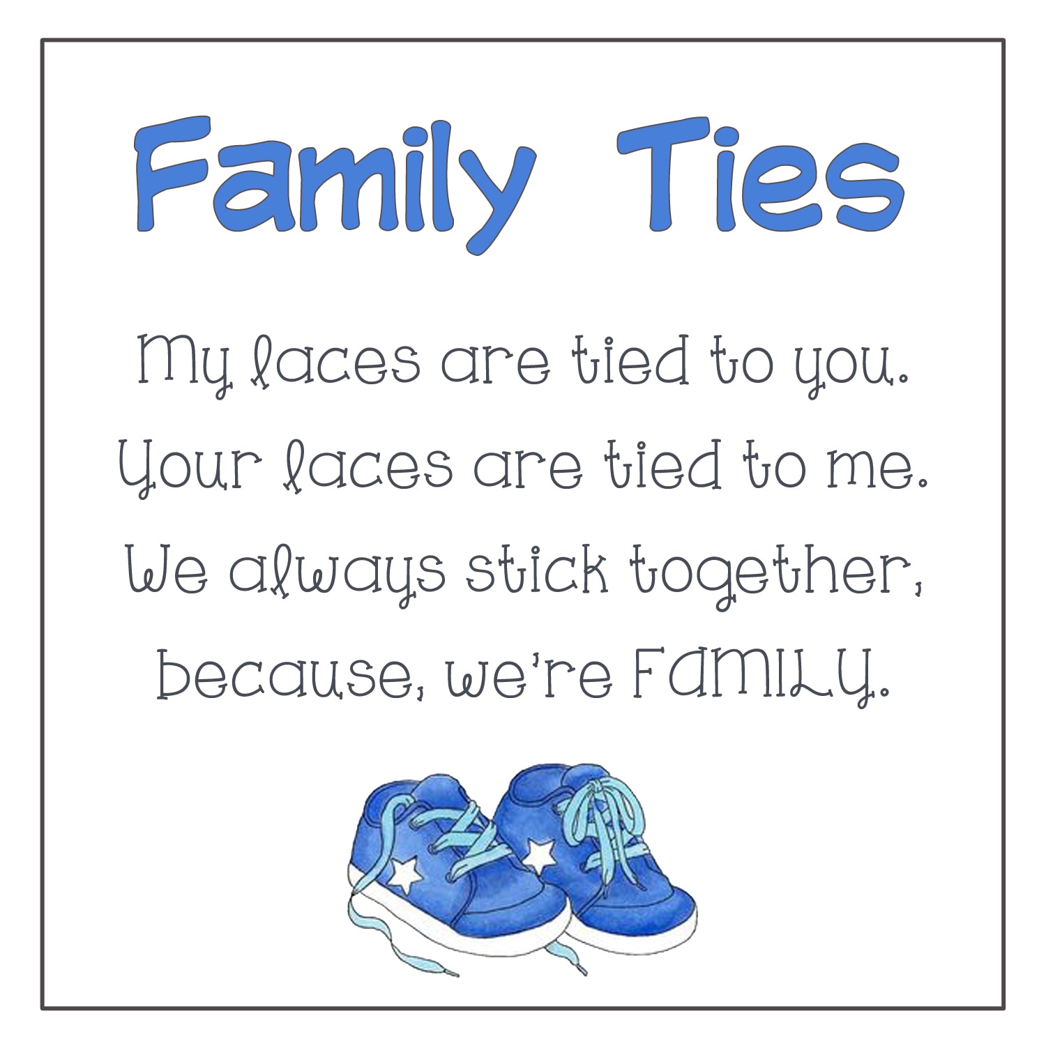 Family Night Lesson: Tied Together as a Family