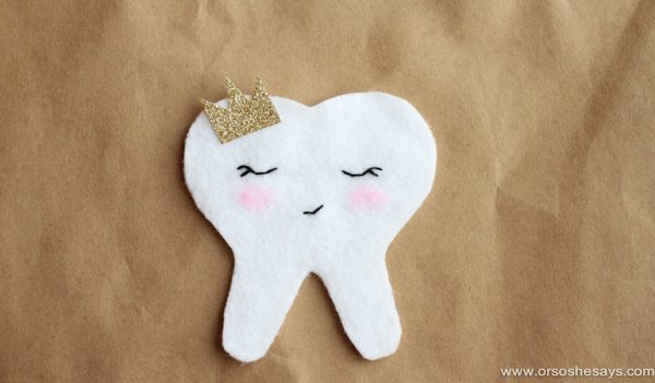 Tooth Fairy Ideas - Creating a Tooth Pouch (she: Sierra)