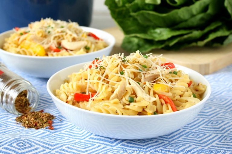 Jamaican Jerk Chicken Pasta Recipe (she: Mara)