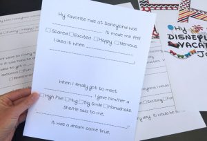 Disneyland Journal - Preserve all the Memories from the Park