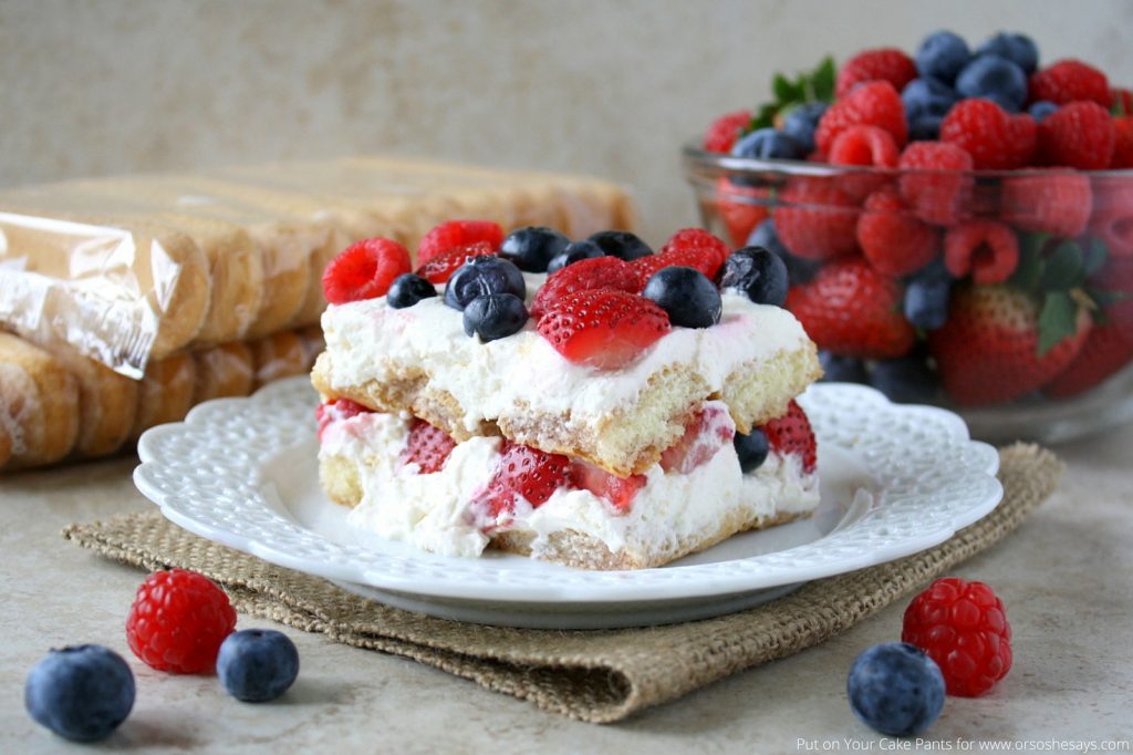 Mixed Berry Tiramisu - A Fresh Take for Summer (she: Mara)