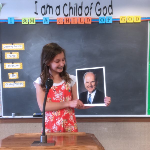 LDS Primary Talk About Prophets - May 2018 Printables