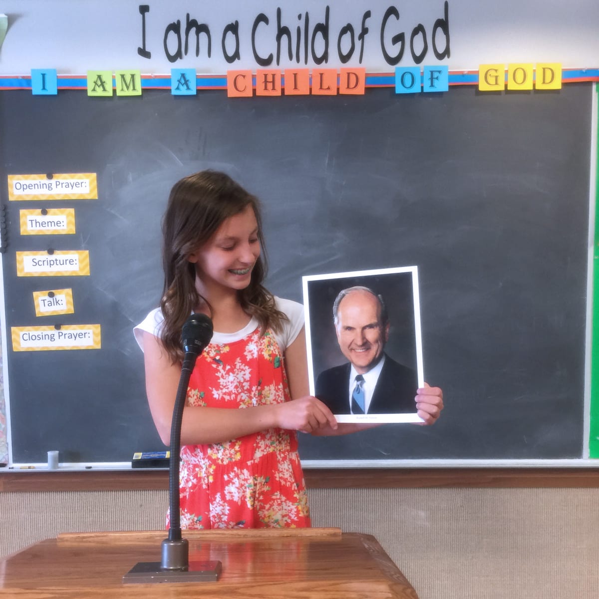 LDS Primary Talk About Prophets - May 2018 Printables