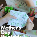 Mother's Day Fortune Teller Printable - Or so she says...