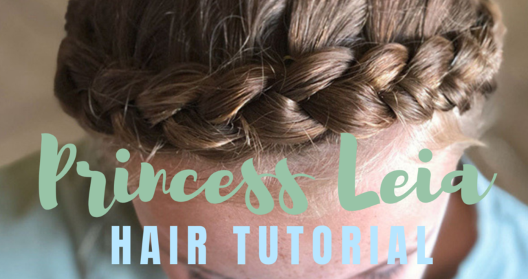 Princess Leia Hair Tutorial - Or so she says...