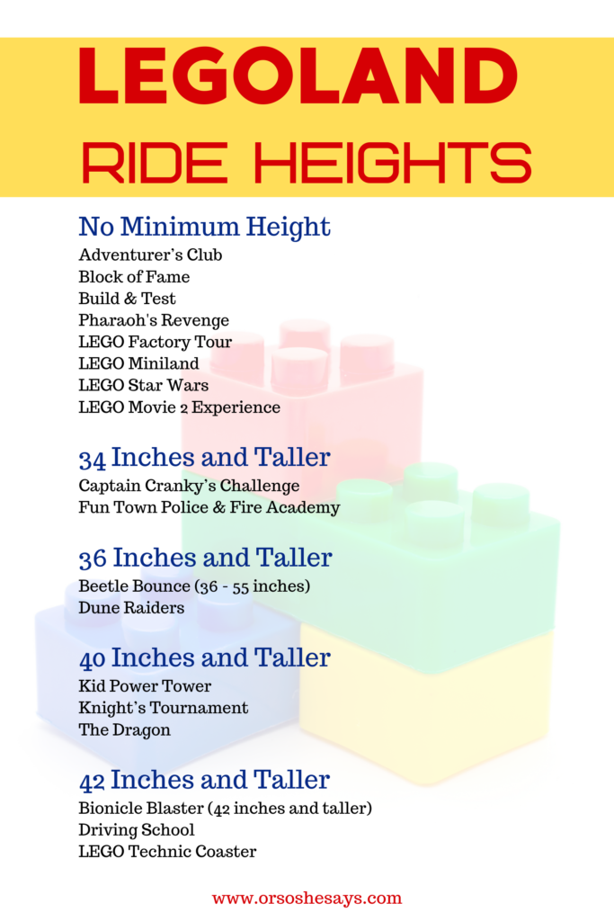 LEGOLAND Family Vacation - Ride Heights, Hotels, & Discount Tickets ...
