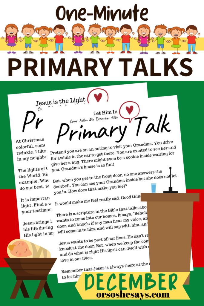 Primary Talk Pages for Children ~ December 2019 - Or so she says...