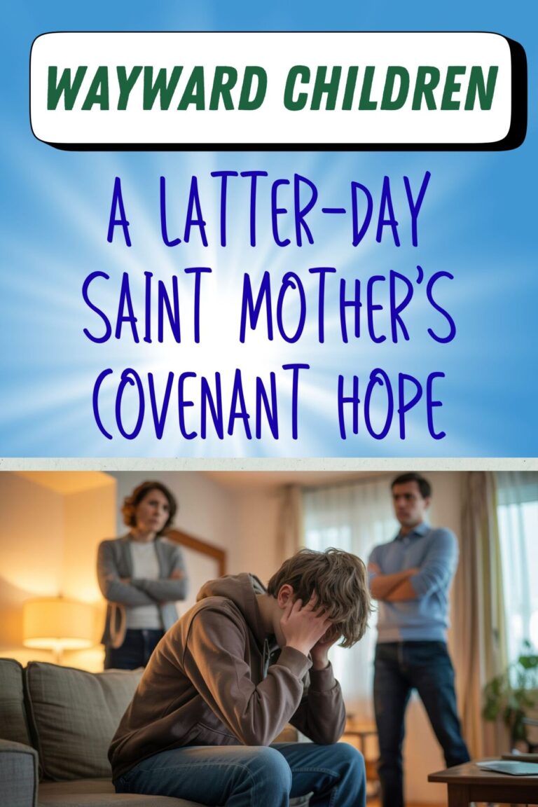 Wayward Children: A Latter-day Saint Mother’s Covenant Hope